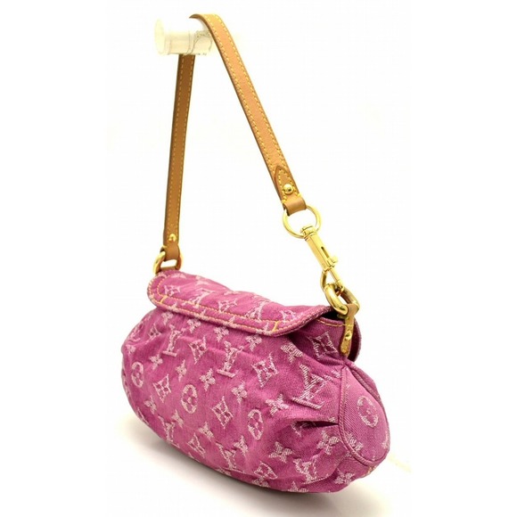 Louis Vuitton | Bags | Louis Vuitton Monogram Denim Mini Pleaty Handbag ...